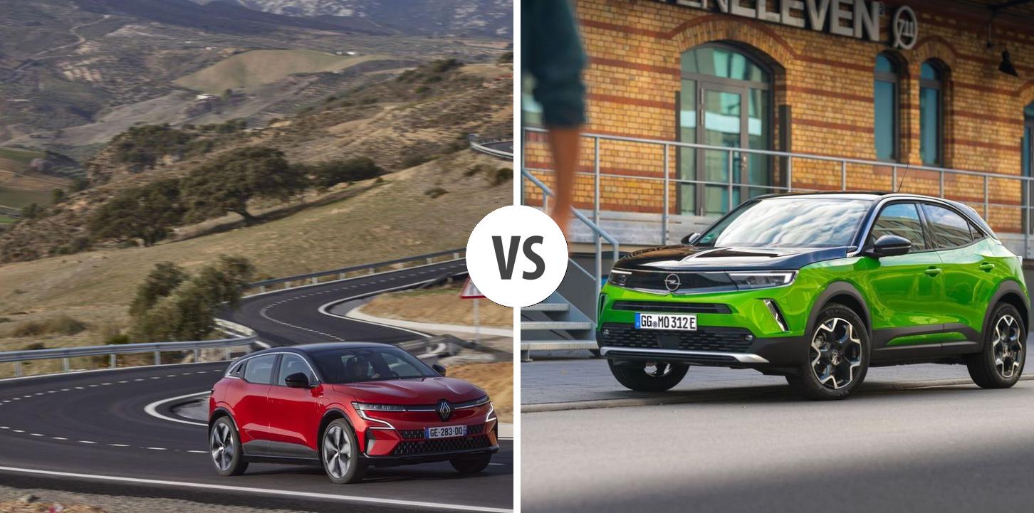 Renault Megane E-TECH VS Opel Mokka Electric Autovergleich | AUTOGOTT.AT