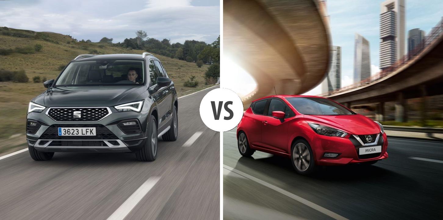 Seat Ateca VS Nissan Micra – Vergleiche Preise, Leistung, Kofferraum ...