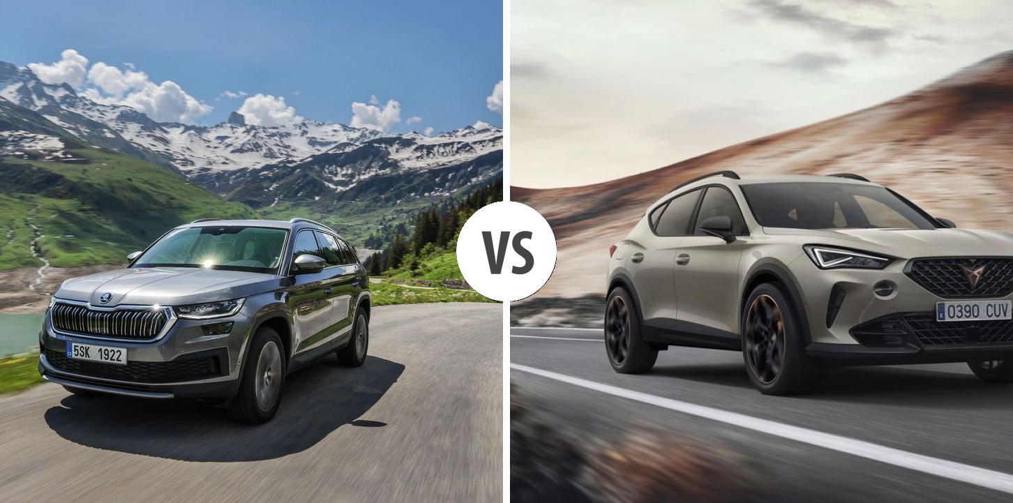 Skoda Kodiaq VS CUPRA Formentor – Vergleiche Preise, Leistung ...