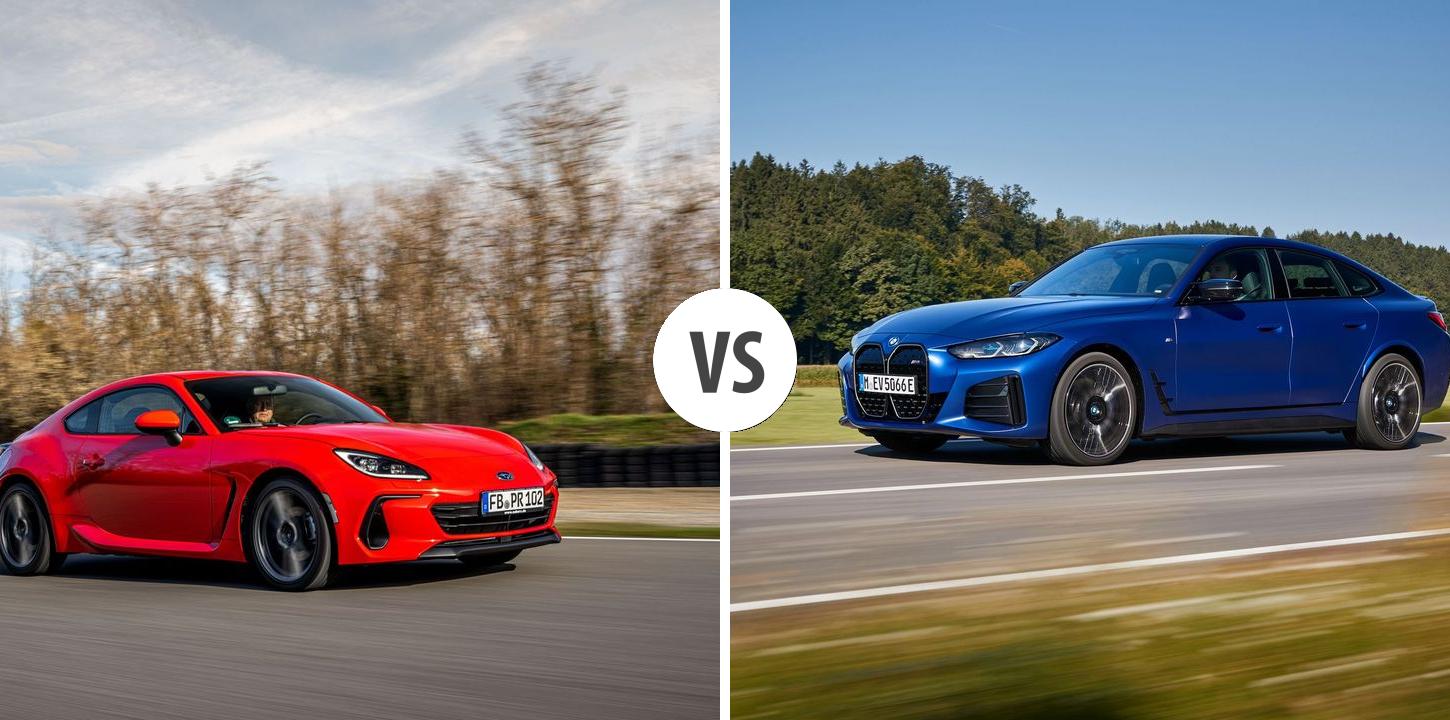 Subaru BRZ (bis 2025) VS BMW i4 – Vergleiche Preise, Leistung ...