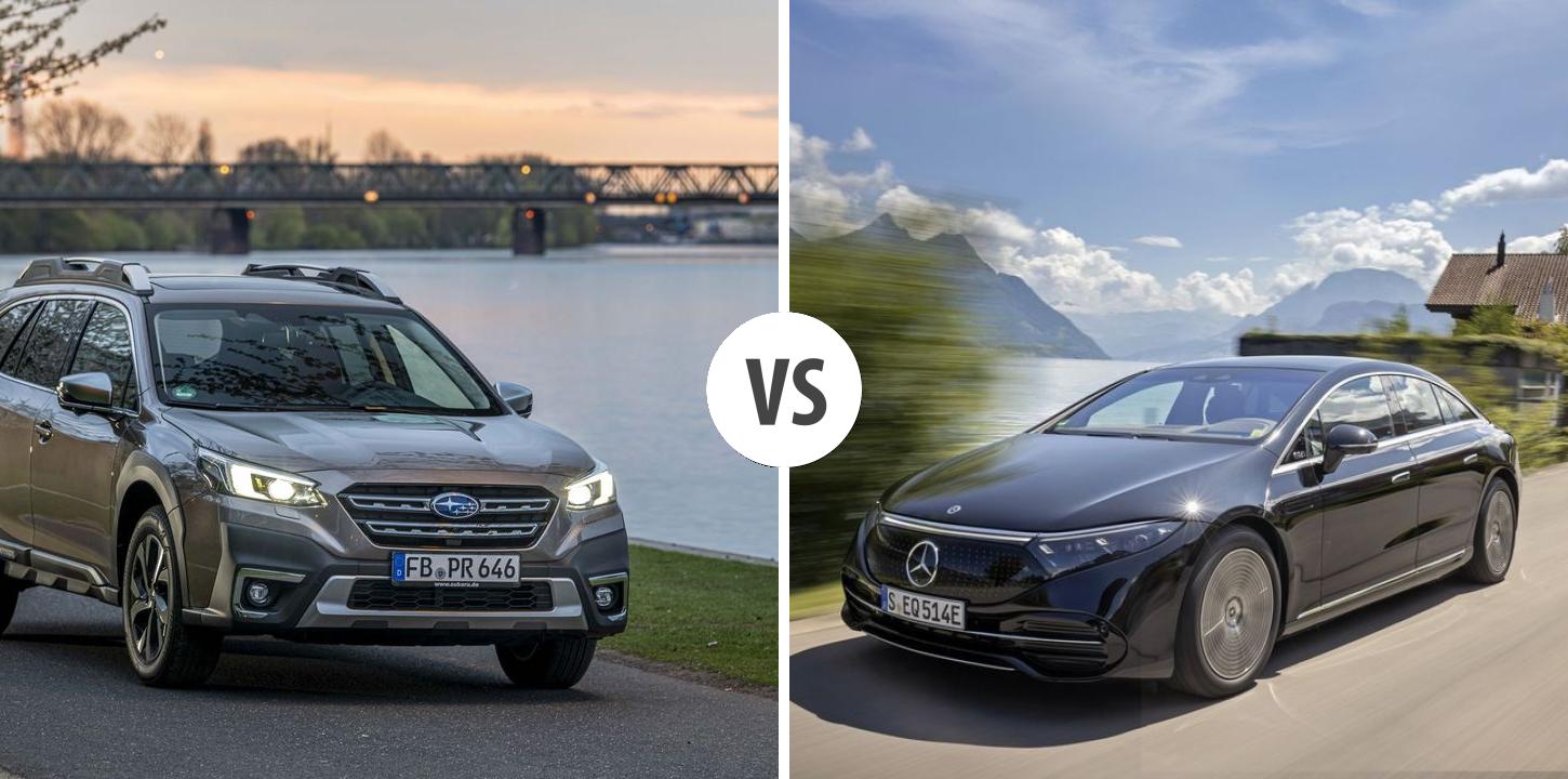 Subaru Outback VS Mercedes EQS Limousine – Vergleiche Preise, Leistung ...