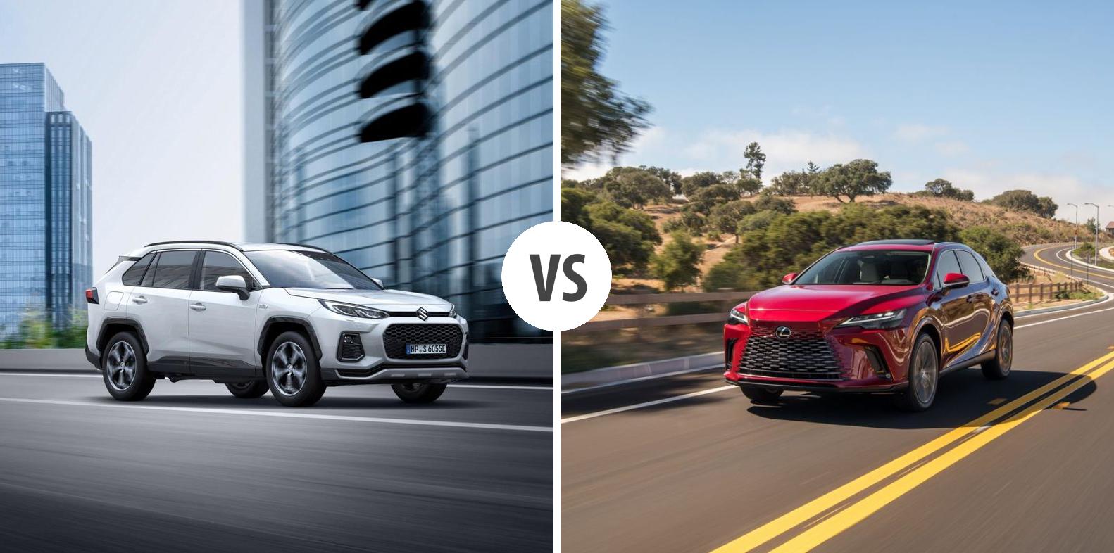 Suzuki Across VS Lexus RX – Vergleiche Preise, Leistung, Kofferraum ...