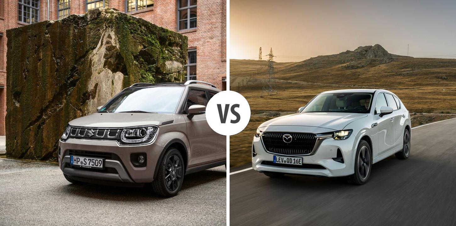 Suzuki Ignis VS Mazda CX-60 – Vergleiche Preise, Leistung, Kofferraum ...