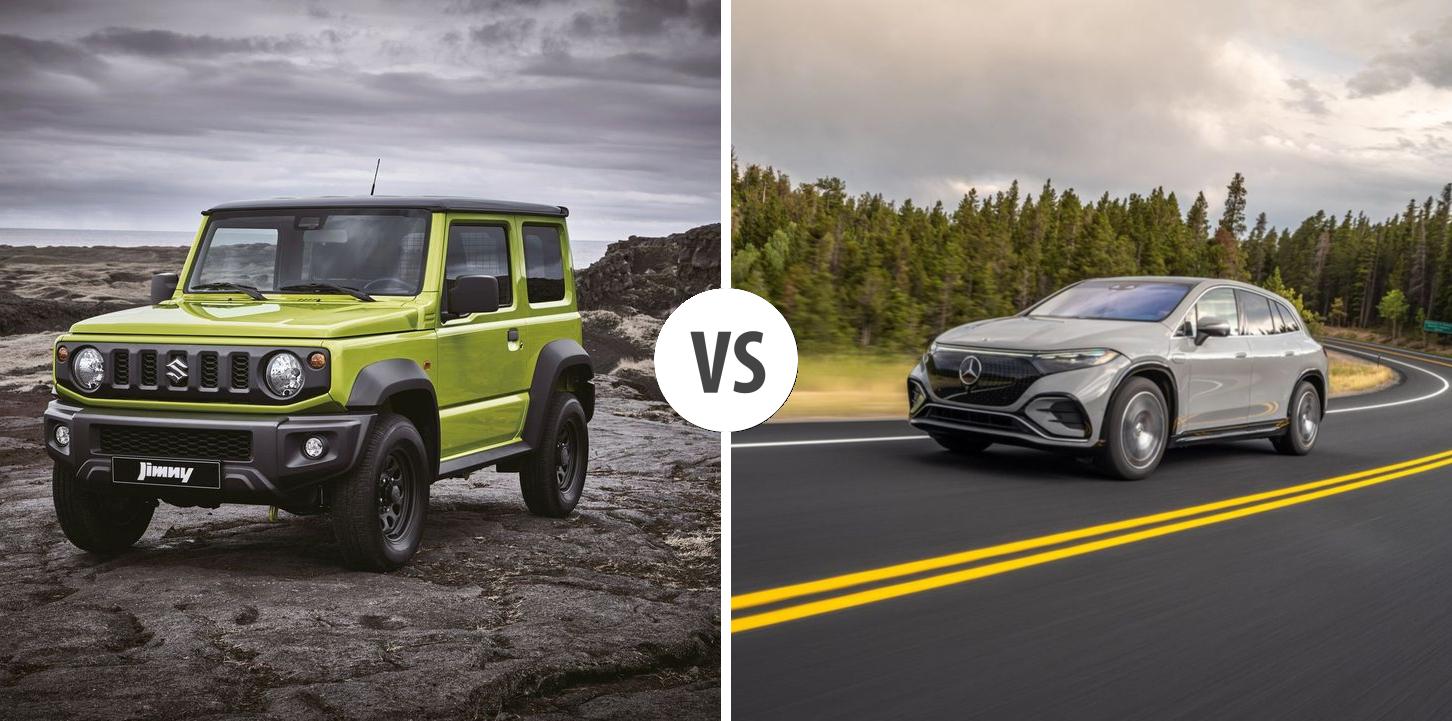 Suzuki Jimny VS Mercedes EQS SUV – Vergleiche Preise, Leistung ...