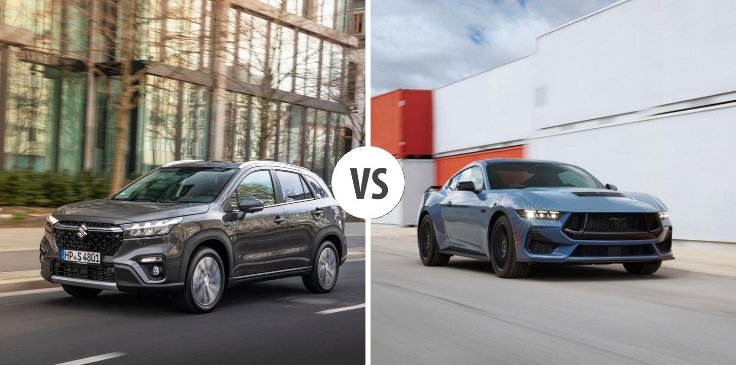Suzuki S-Cross VS Ford Mustang Fastback – Vergleiche Preise, Leistung ...