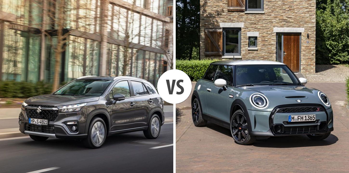 Suzuki S-Cross VS Mini MINI – Vergleiche Preise, Leistung, Kofferraum ...