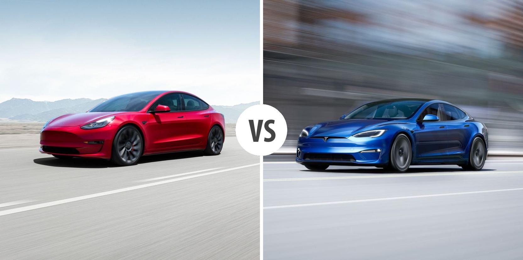 TESLA Model 3 VS TESLA Model S – Vergleiche Preise, Leistung ...