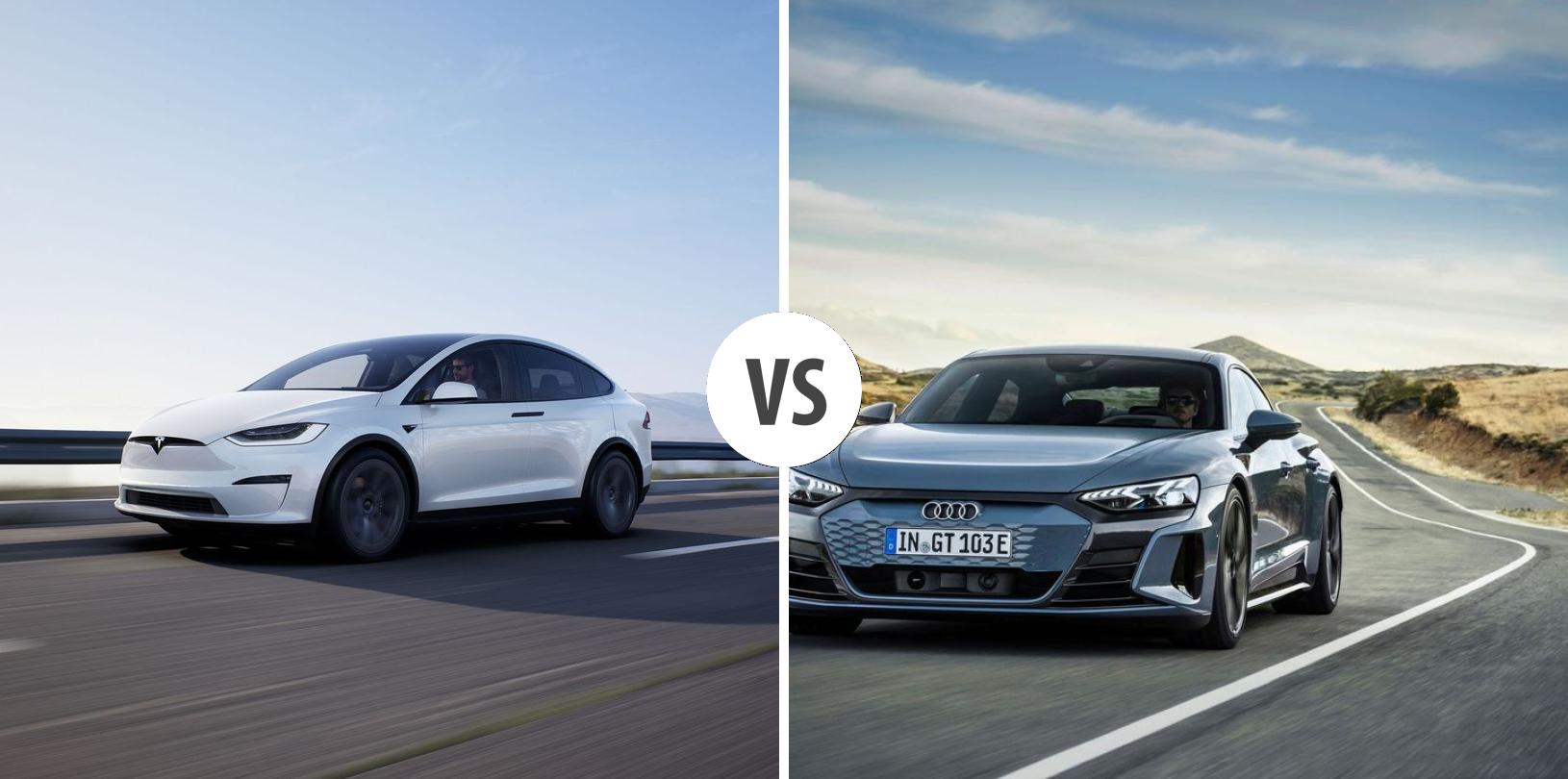 TESLA Model X VS Audi e-tron GT – Vergleiche Preise, Leistung ...