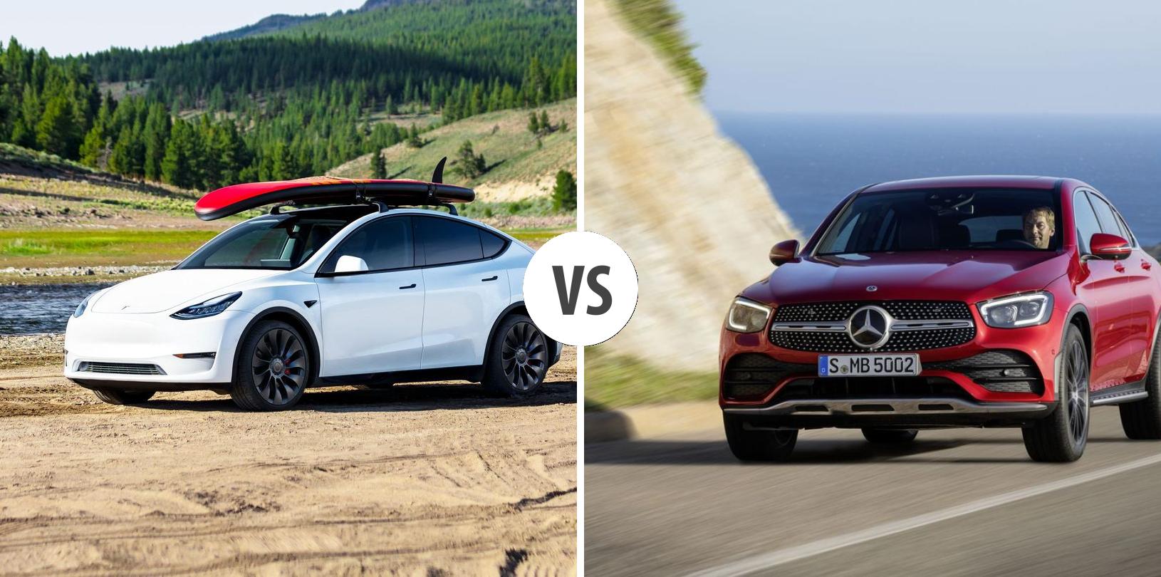 TESLA Model Y VS Mercedes GLC Coupé – Vergleiche Preise, Leistung ...