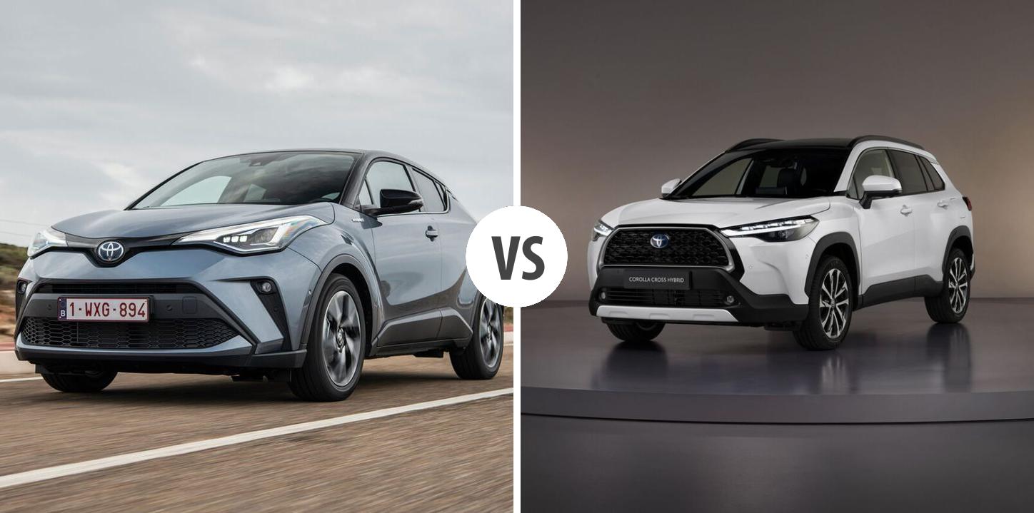 Toyota C-HR VS Toyota Corolla Cross – Vergleiche Preise, Leistung ...