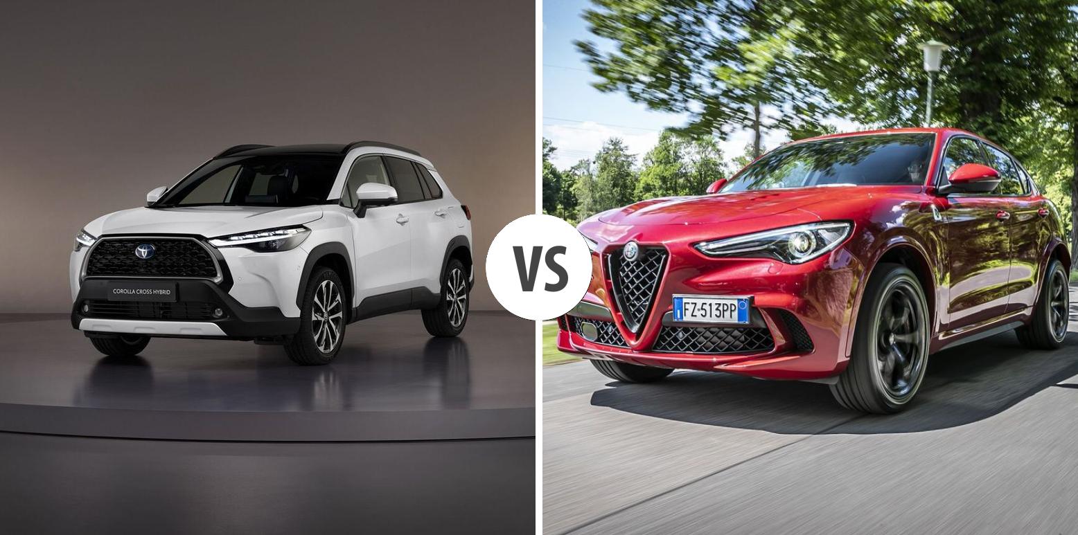 Toyota Corolla Cross VS Alfa Romeo Stelvio – Vergleiche Preise ...