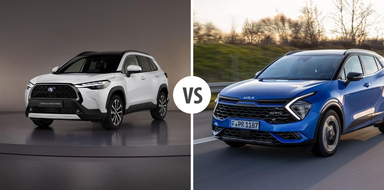 Toyota Corolla Cross VS KIA Sportage – Vergleiche Preise, Leistung ...