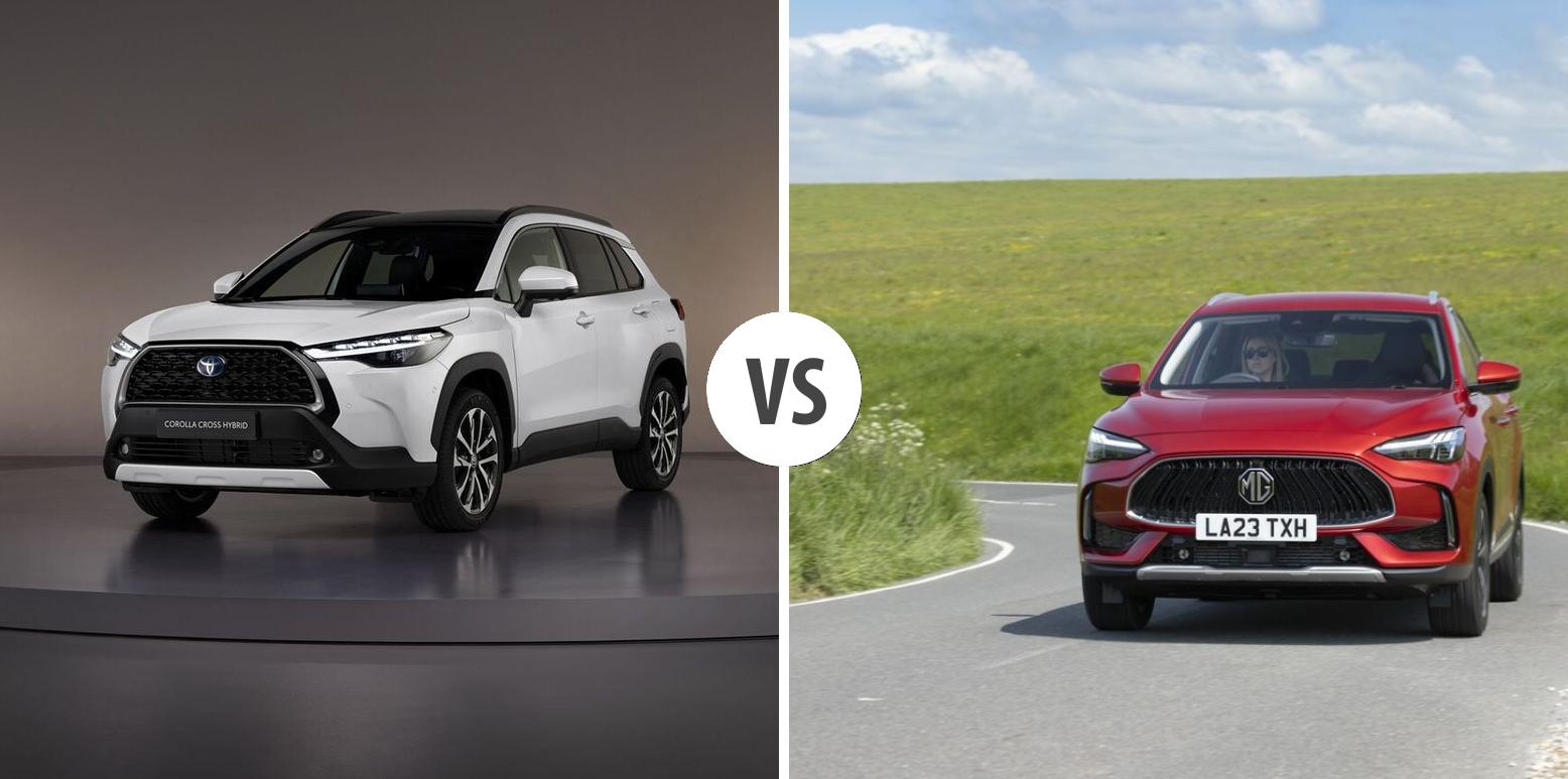 Toyota Corolla Cross VS MG HS Autovergleich | AUTOGOTT.AT