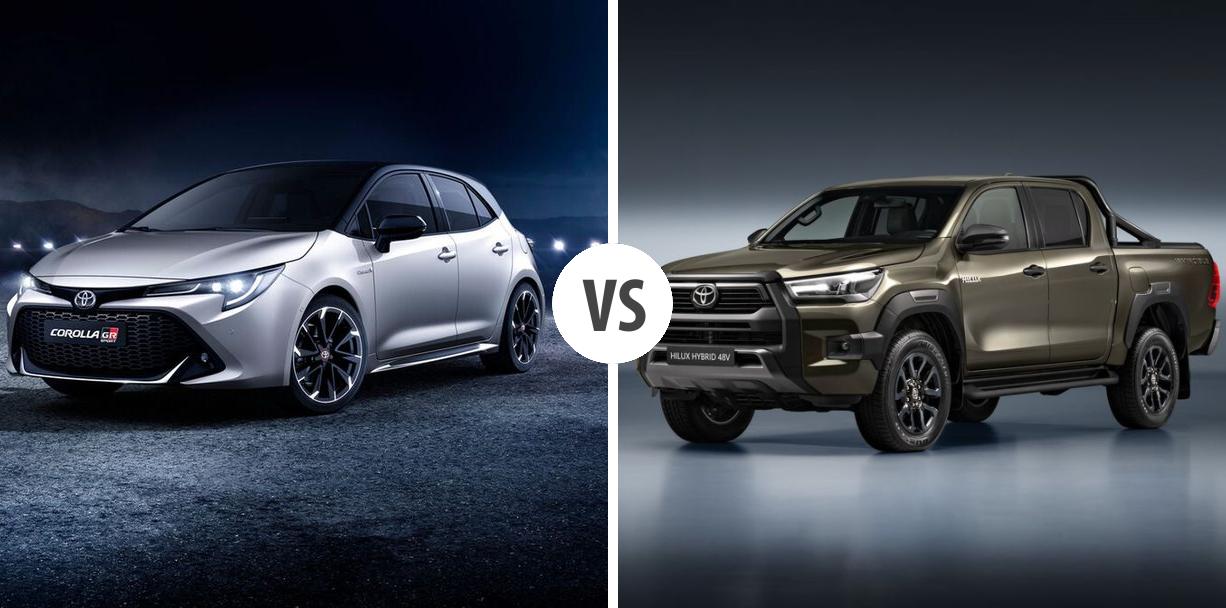 Toyota Corolla VS Toyota Hilux – Vergleiche Preise, Leistung ...