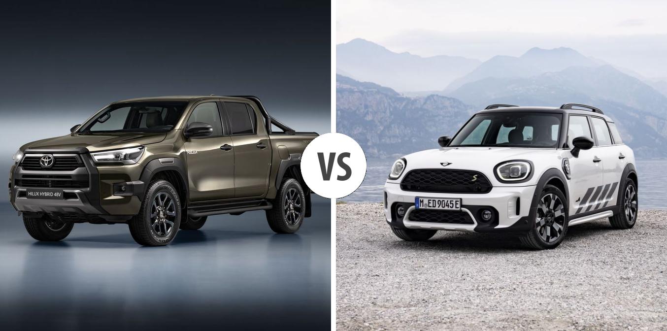 Toyota Hilux VS Mini Countryman – Vergleiche Preise, Leistung ...