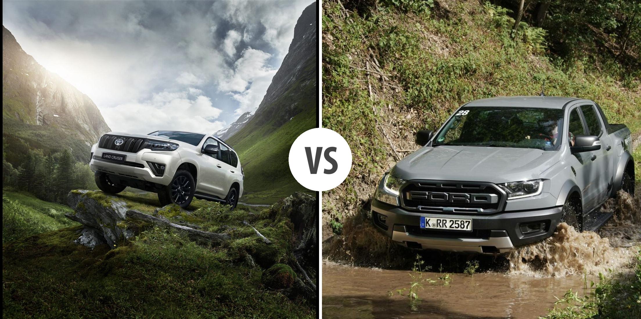 Toyota Land Cruiser VS Ford Ranger – Vergleiche Preise, Leistung ...