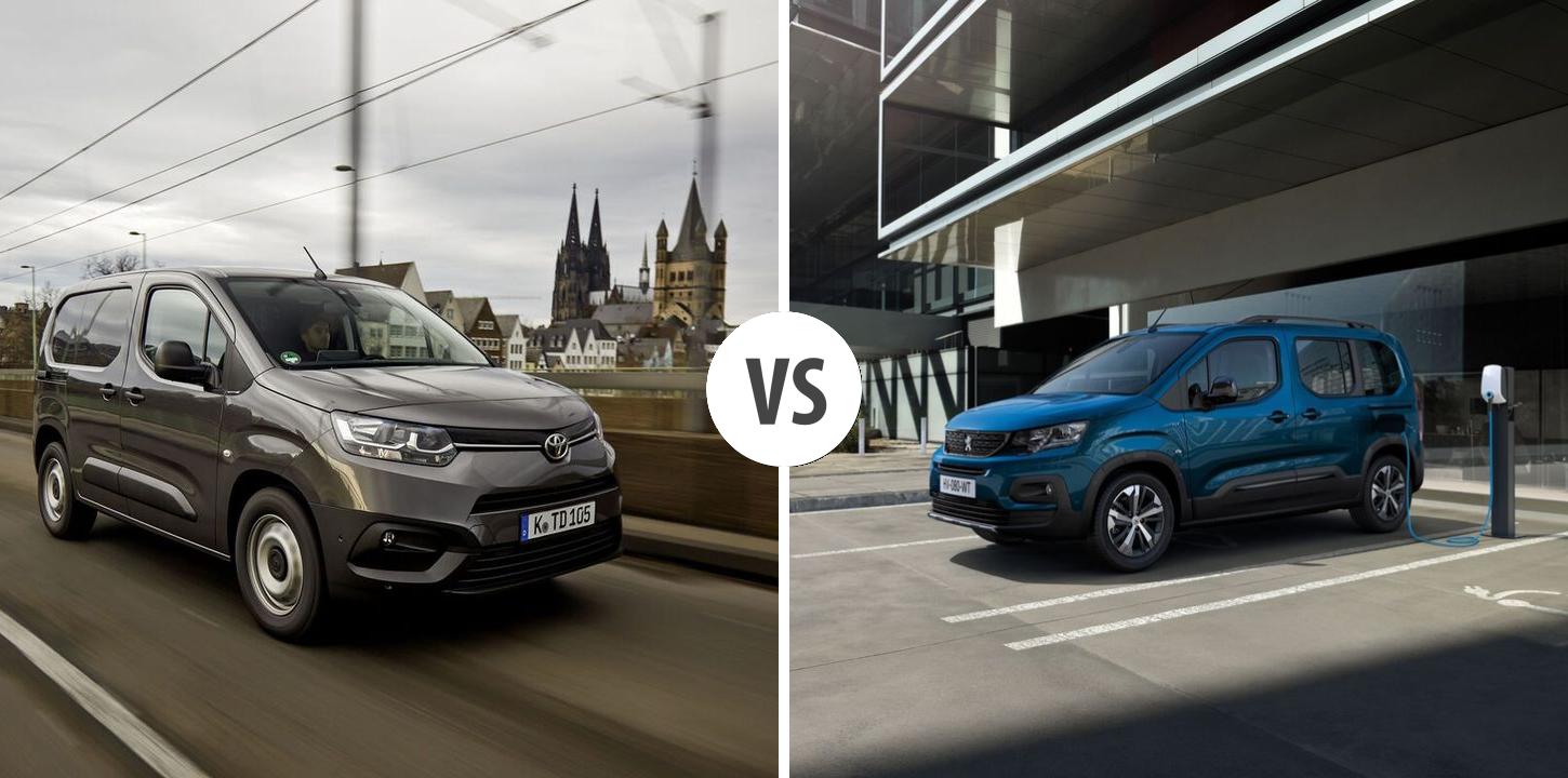 Toyota Proace City Verso L1 Elektro VS Peugeot e-Rifter – Vergleiche ...