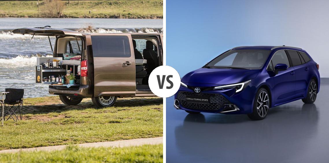 Toyota Proace Verso Electric VS Toyota Corolla Touring Sports ...