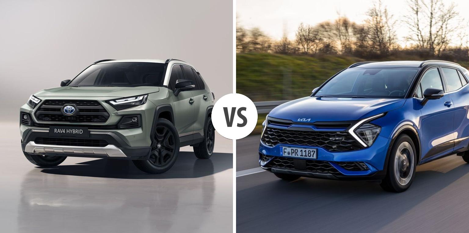 Toyota RAV4 VS KIA Sportage – Vergleiche Preise, Leistung, Kofferraum ...