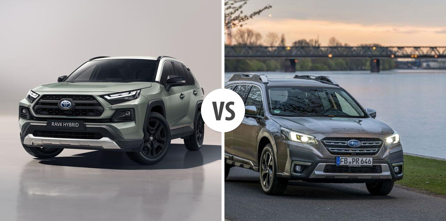 Toyota RAV4 VS Subaru Outback – Vergleiche Preise, Leistung, Kofferraum ...