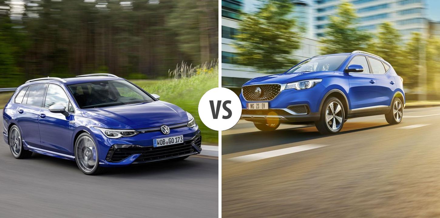 Volkswagen Golf Variant VS MG ZS Autovergleich | AUTOGOTT.AT
