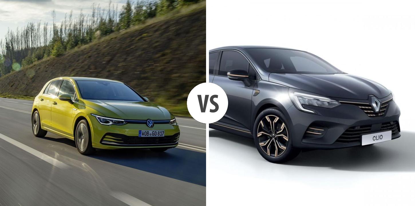 Volkswagen Golf VS Renault Clio – Vergleiche Preise, Leistung ...