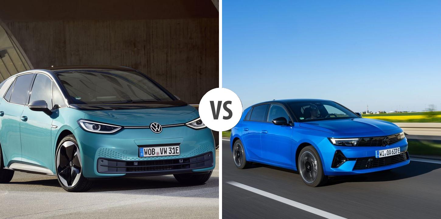 Volkswagen ID.3 VS Opel Astra Electric – Vergleiche Preise, Leistung ...