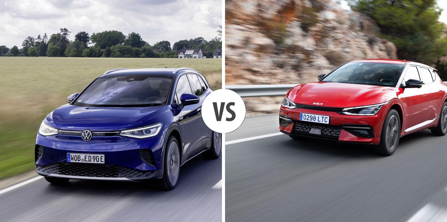 Volkswagen ID.4 VS KIA EV6 – Vergleiche Preise, Leistung, Kofferraum & Ausstattungen | AUTOGOTT.AT