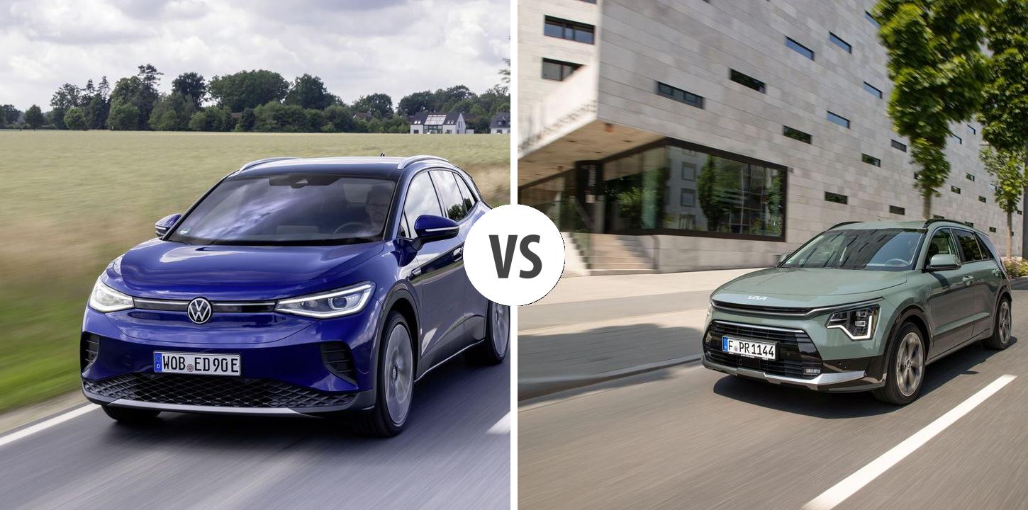 Volkswagen ID.4 VS KIA Niro – Vergleiche Preise, Leistung, Kofferraum ...