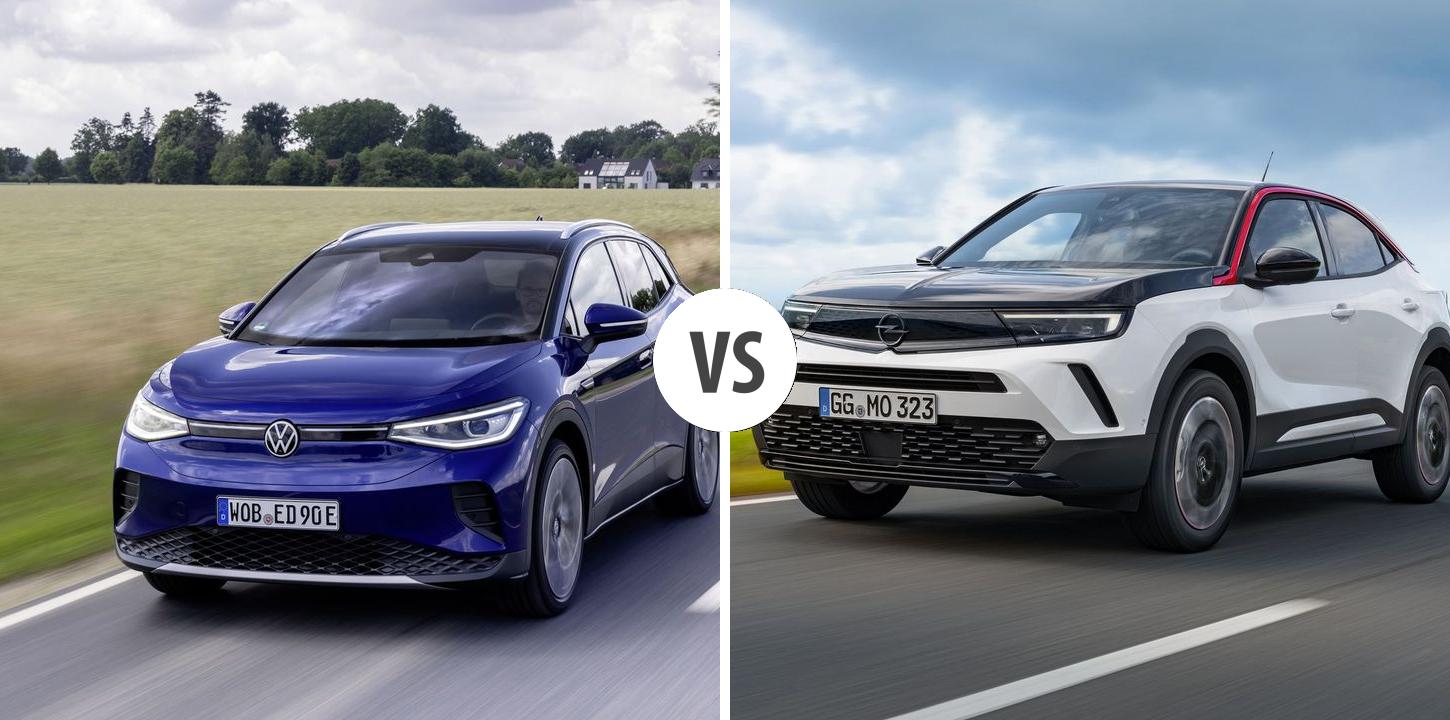Volkswagen ID.4 VS Opel Mokka – Vergleiche Preise, Leistung, Kofferraum ...