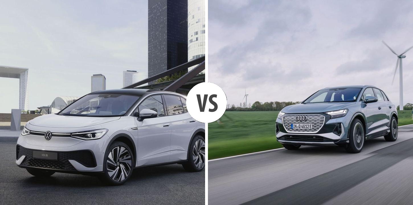 Volkswagen ID.5 VS Audi Q4 e-tron – Vergleiche Preise, Leistung ...