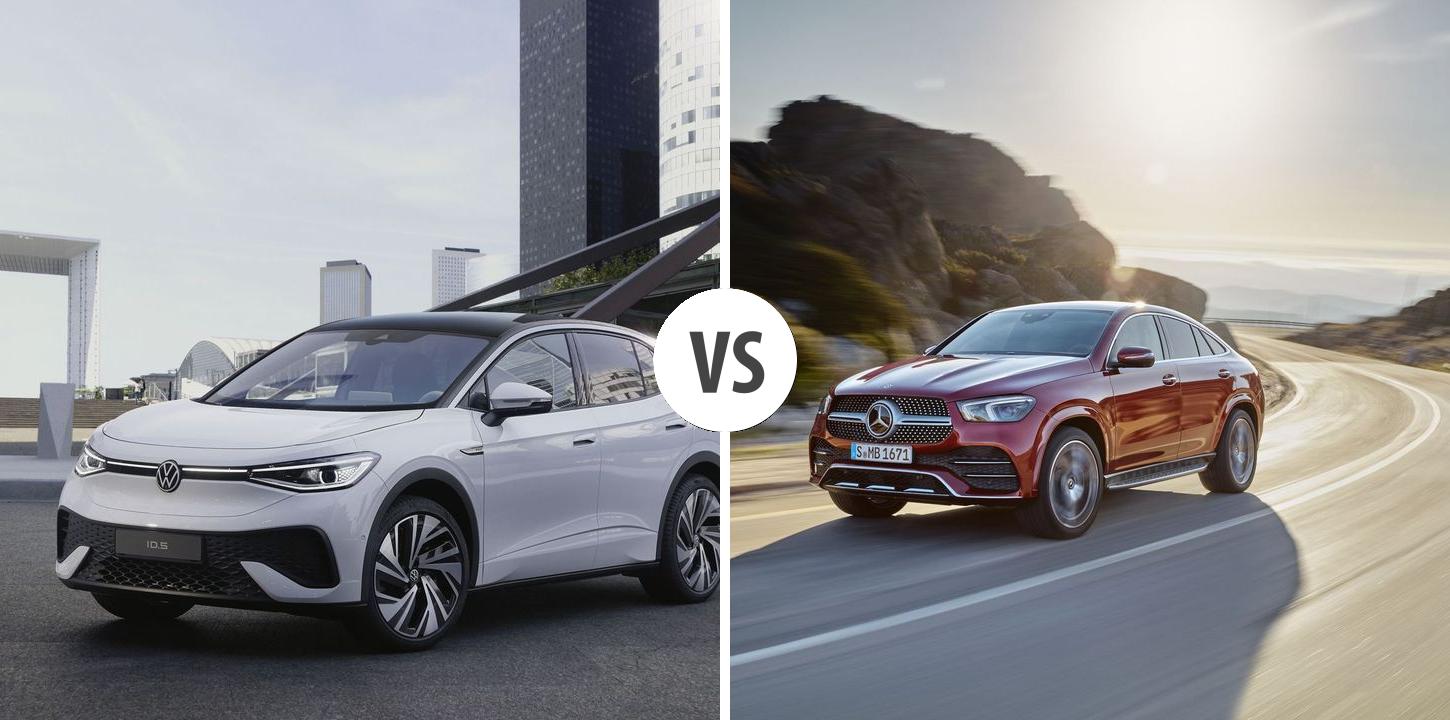 Volkswagen ID.5 VS Mercedes GLE Coupé – Vergleiche Preise, Leistung ...