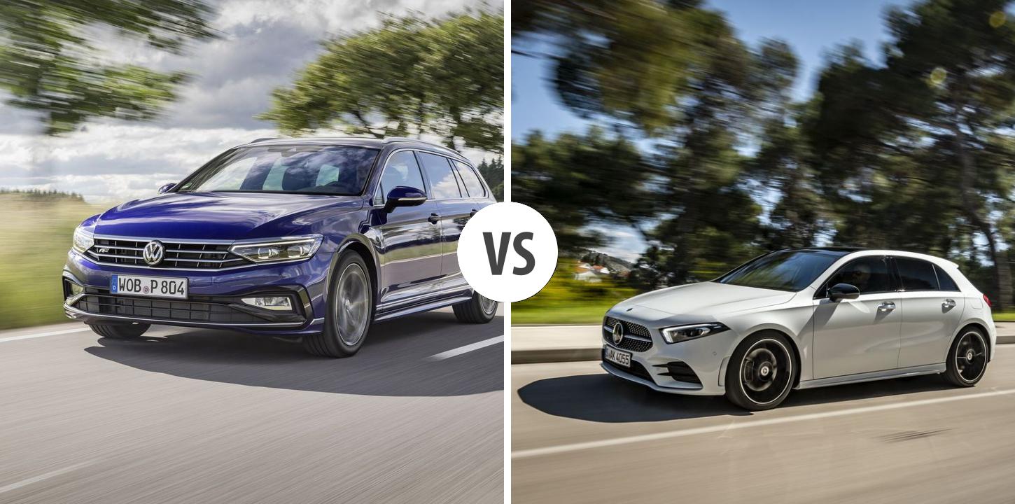 Volkswagen Passat Variant VS Mercedes A-Klasse Autovergleich | AUTOGOTT.AT