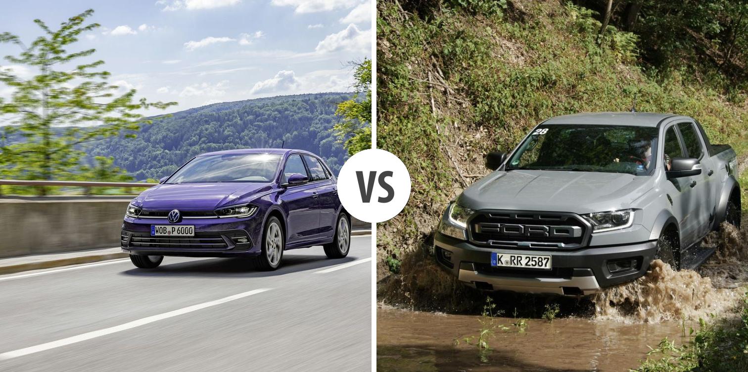 Volkswagen Polo VS Ford Ranger – Vergleiche Preise, Leistung ...
