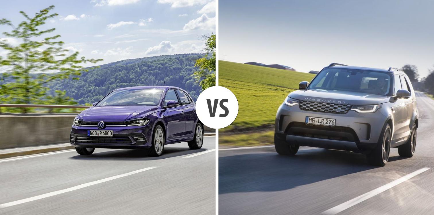 Volkswagen Polo VS Land Rover Discovery – Vergleiche Preise, Leistung ...