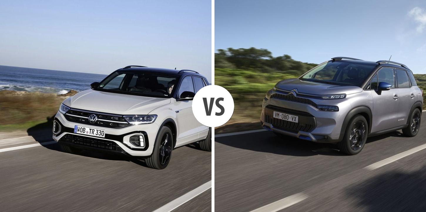 Volkswagen T-Roc VS Citroën C3 Aircross – Vergleiche Preise, Leistung ...