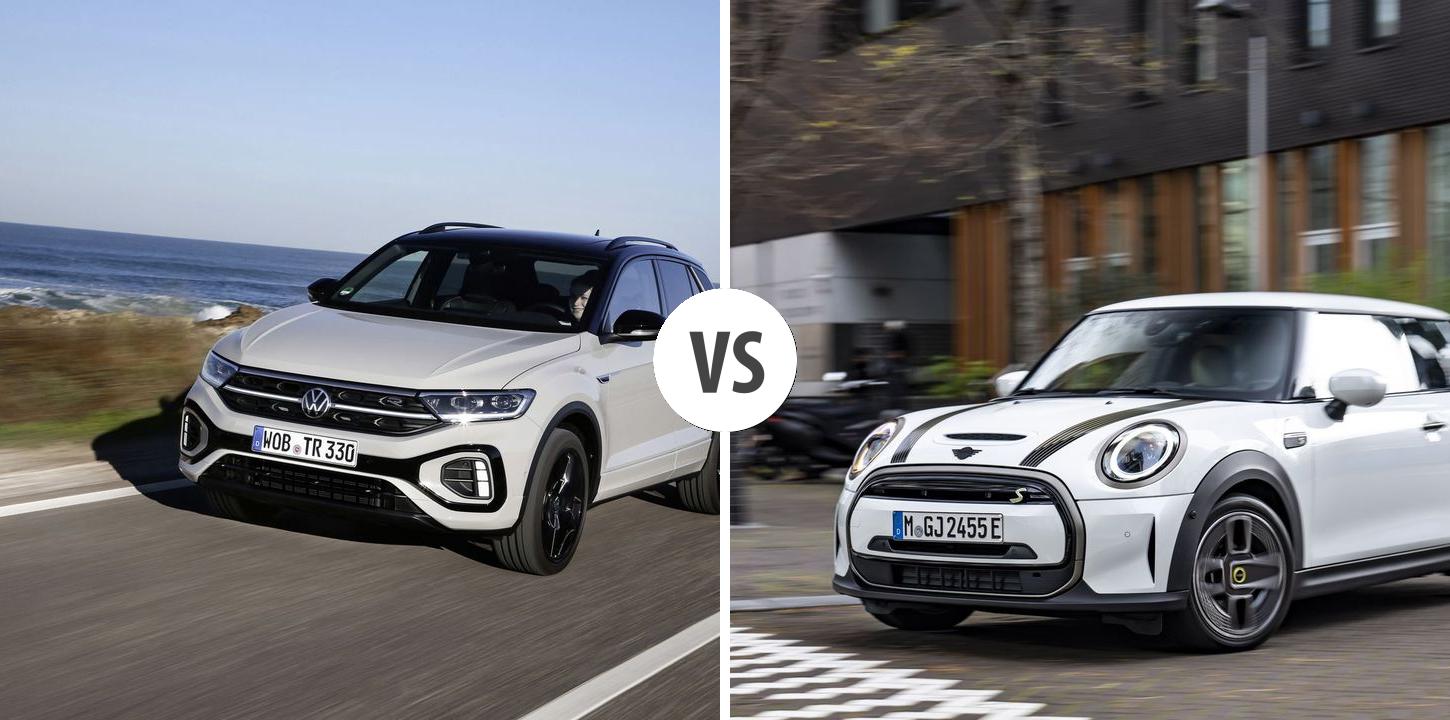 Volkswagen T-Roc VS Mini Cooper Electric – Vergleiche Preise, Leistung ...