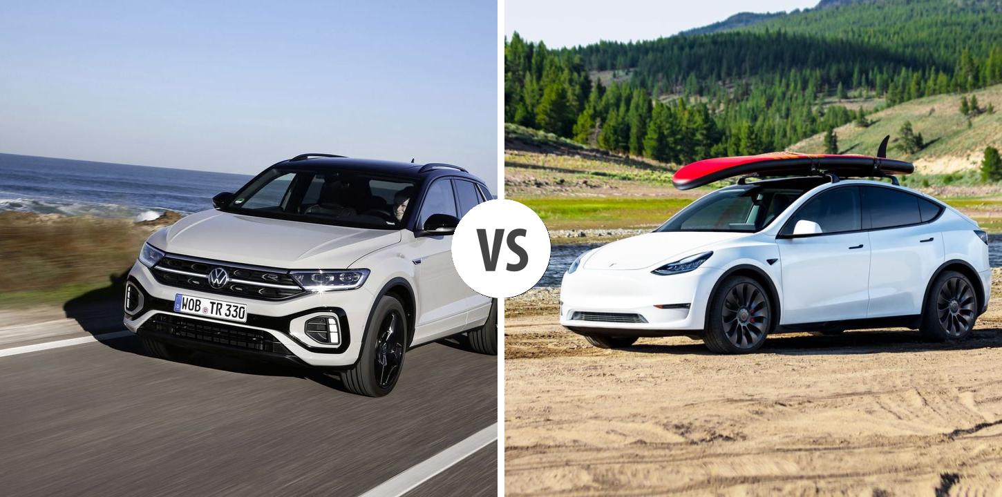 Volkswagen T-Roc VS TESLA Model Y – Vergleiche Preise, Leistung ...