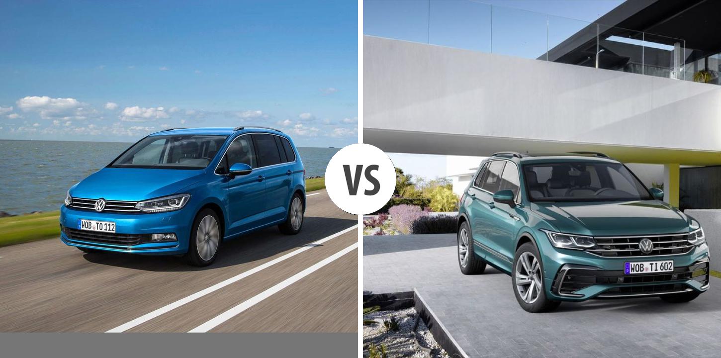 Volkswagen Touran VS Volkswagen Tiguan – Vergleiche Preise, Leistung ...