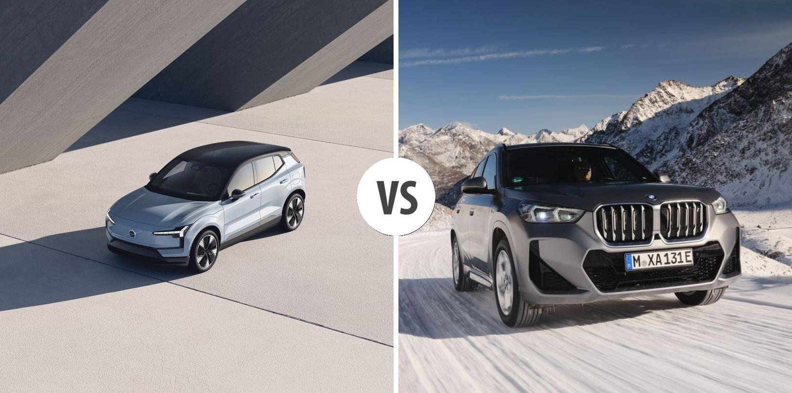 Volvo EX30 VS BMW iX1 – Vergleiche Preise, Leistung, Kofferraum ...