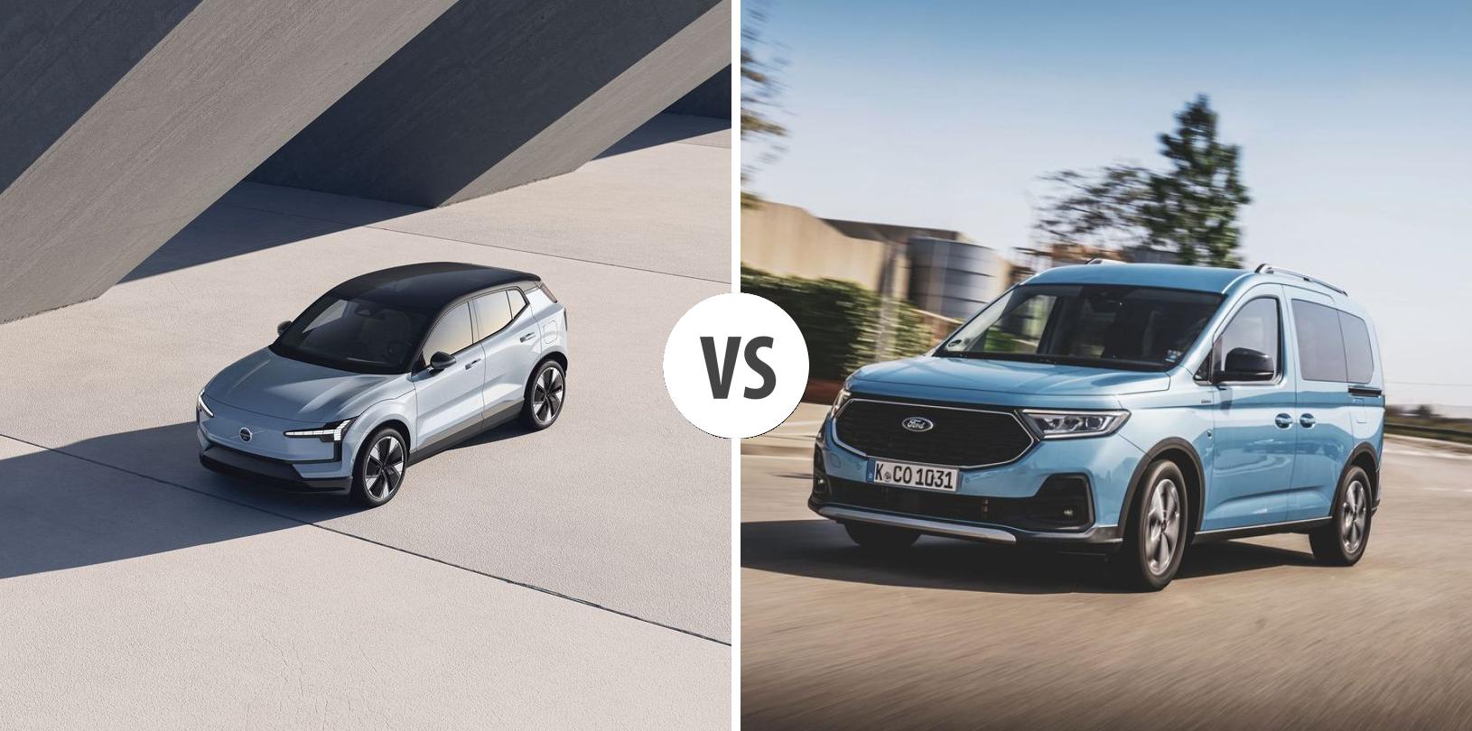 Volvo EX30 VS Ford Tourneo Connect – Vergleiche Preise, Leistung ...