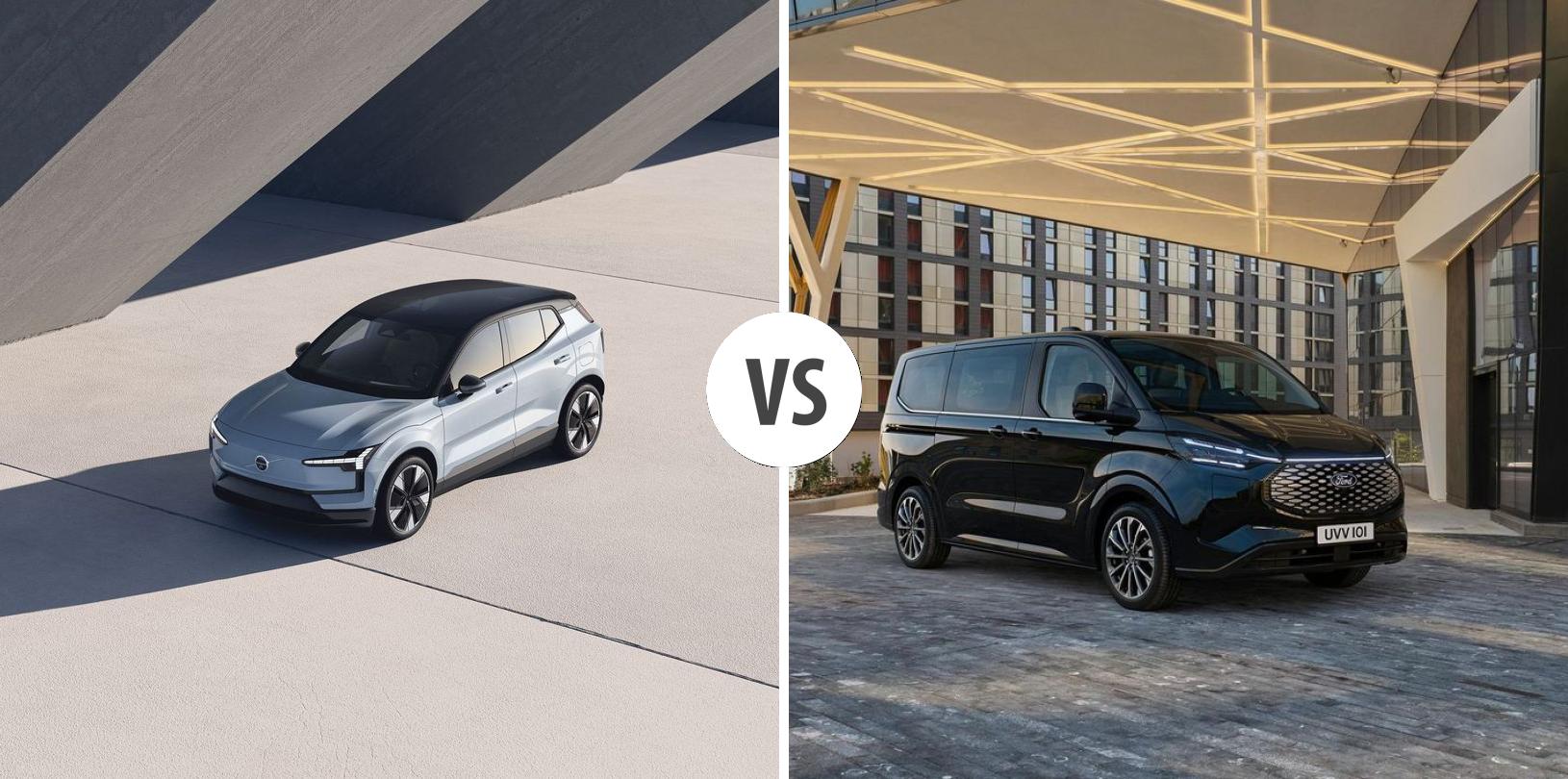 Volvo EX30 VS Ford Tourneo Custom – Vergleiche Preise, Leistung ...