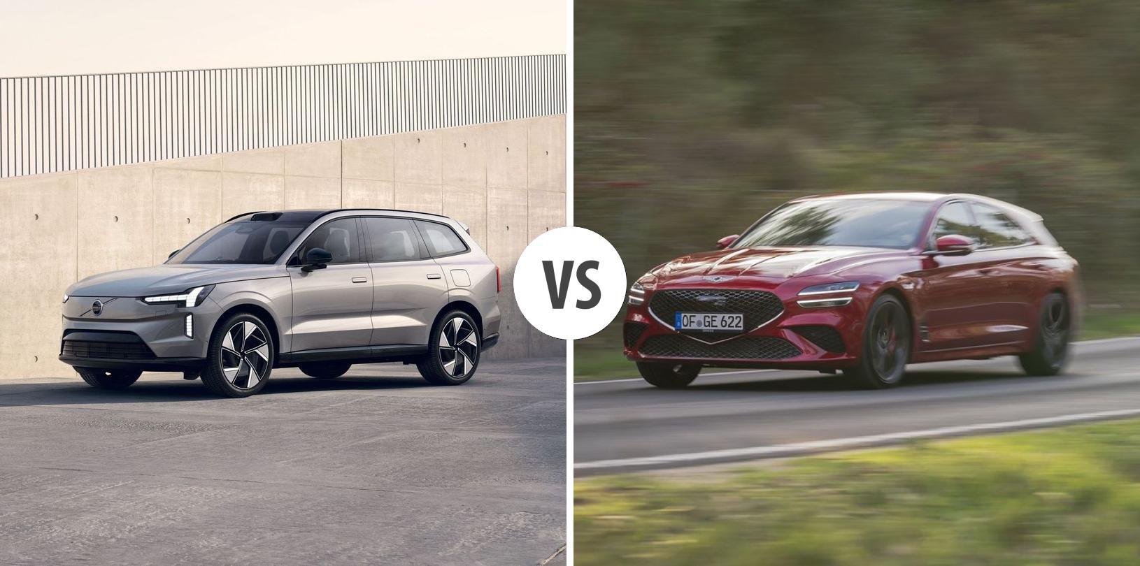 Volvo EX90 VS Genesis G70 Shooting Brake (bis 2025) – Vergleiche Preise ...