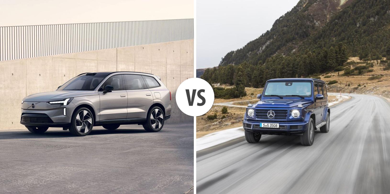 Volvo EX90 VS Mercedes G-Klasse Autovergleich | AUTOGOTT.AT