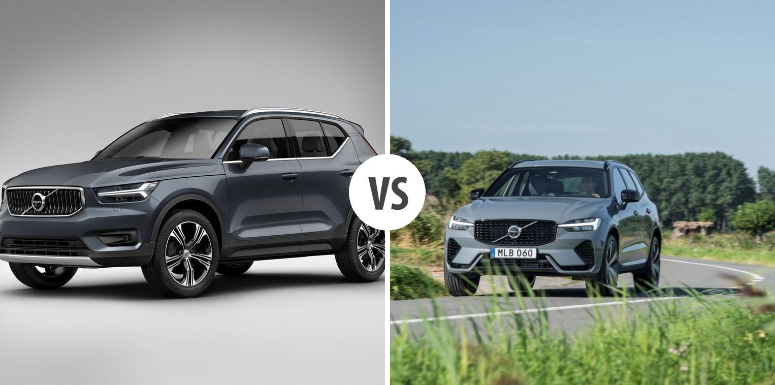 Volvo XC40 VS Volvo XC60 – Vergleiche Preise, Leistung, Kofferraum & Ausstattungen | AUTOGOTT.AT