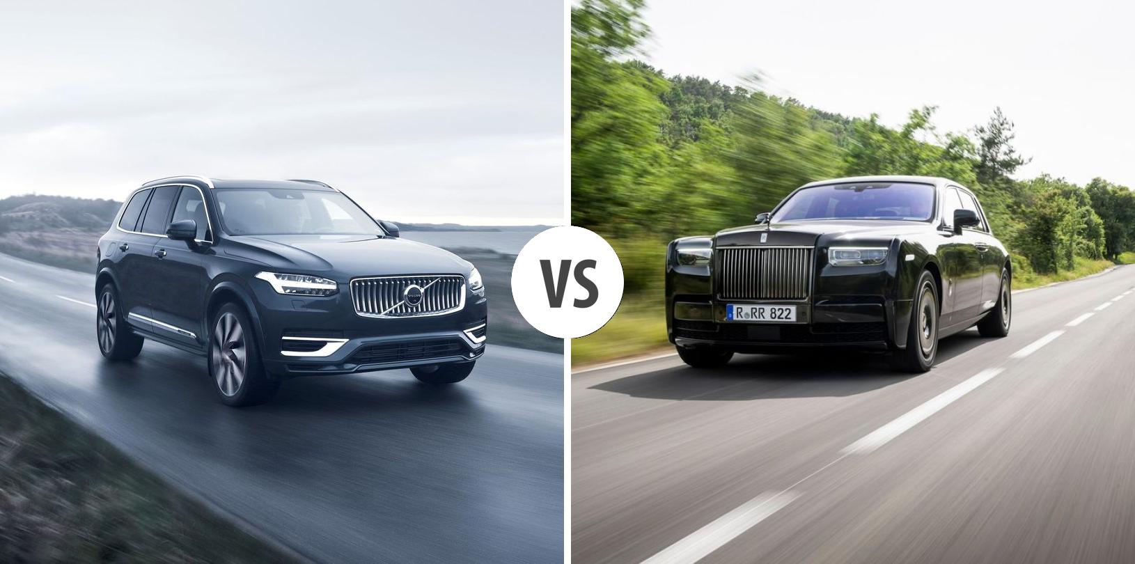 Volvo XC90 VS Rolls-Royce Phantom (bis 2025) – Vergleiche Preise ...